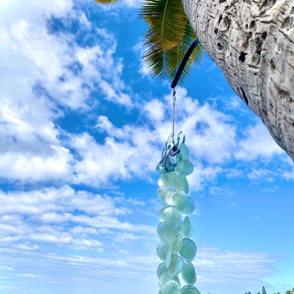 Moana Organic | Other | Octopus Capiz Wind Chime Ocean Nautical Decor ...